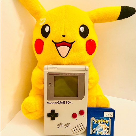 Pokemon | Toys | Nintendo Game Boy Pokmon Blue Edition Pikachu | Poshmark